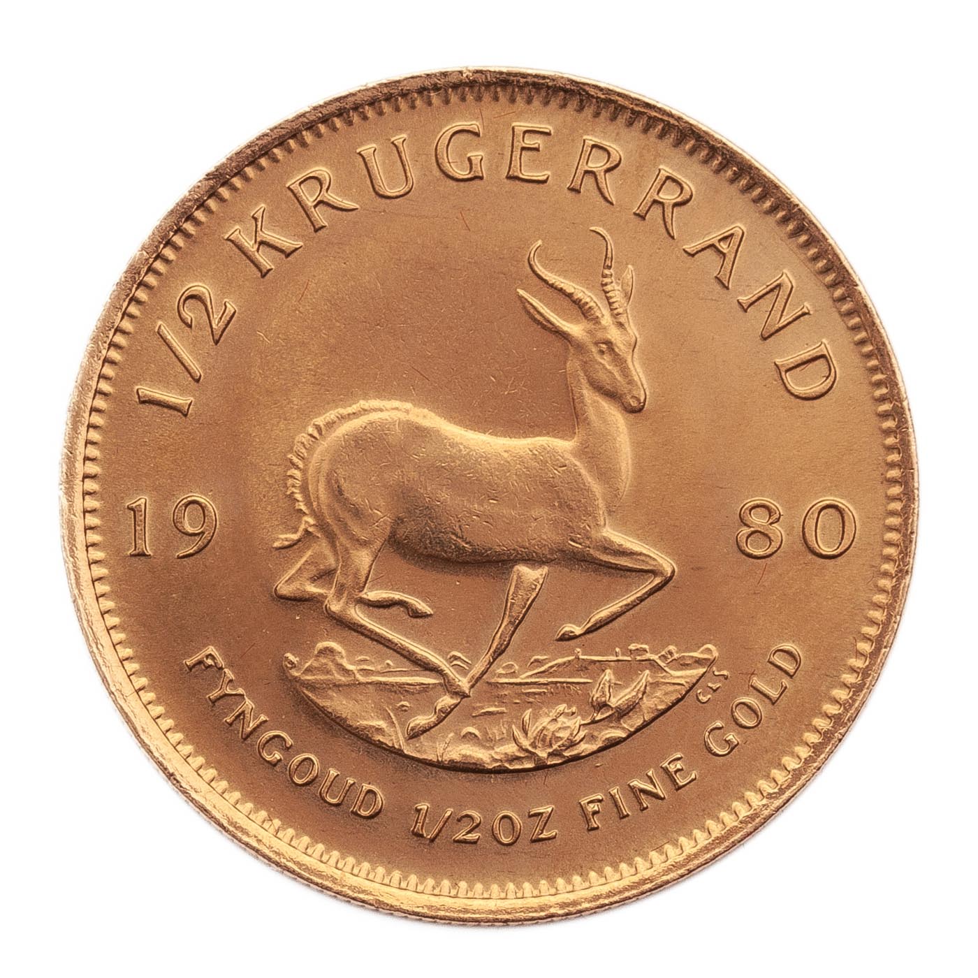 RPA, 1/2 Krugerranda 1980 r. - Coinart RPA, 1/2 Krugerranda 1980 r. - Coinart